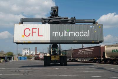 CFL multimodal - Rail vehicle, Logistics : Editus